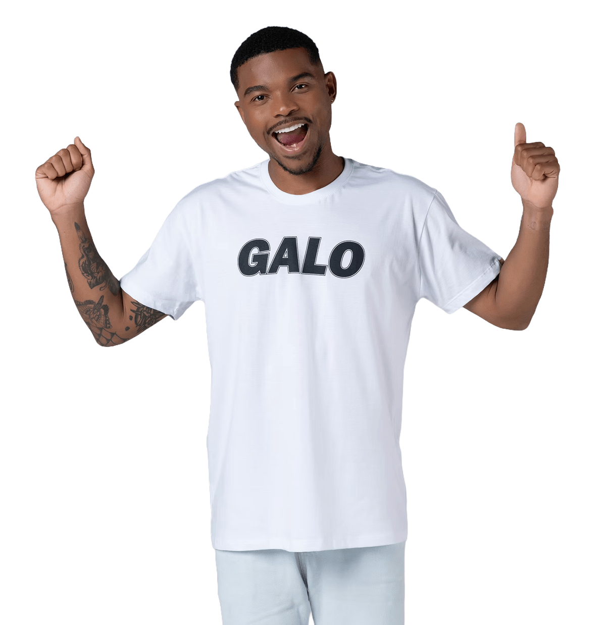 Camiseta Galo Atlético Mineiro Branca - Loja Oficial do Atlético Mineiro